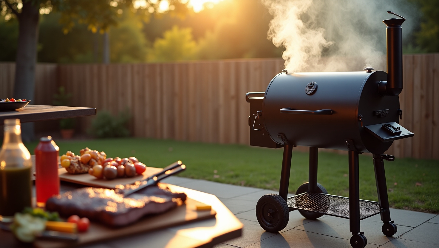 Dyna Glo offset Smoker